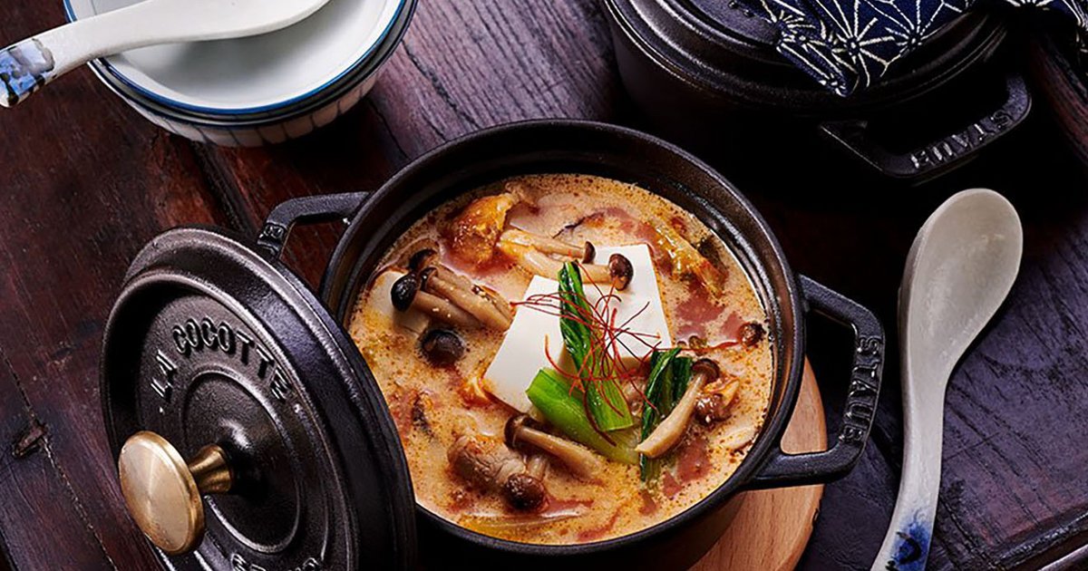 Ragoût kimchi au lait de soja | Recette | Kikkoman