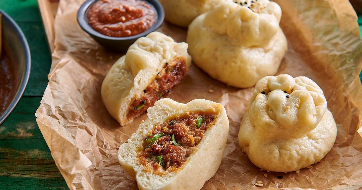 Bao Buns à la viande de crabe | Recette | Kikkoman