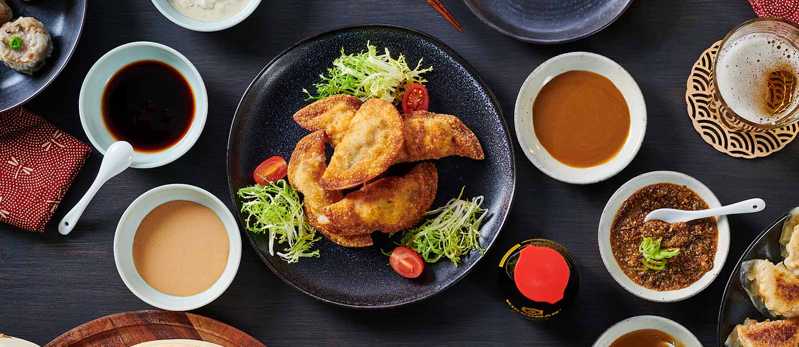 Sauces d’accompagnement pour gyoza | Recette | Kikkoman